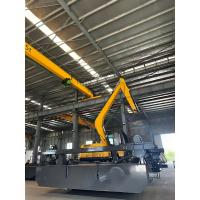 China Real-life footage from the china factory Amphibious excavator low price for sale