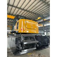 China On-site view of the customer-specified amphibious pontoon excavator Real shots of factories in China  Amphibious Excavator Promotion with enlarged fuel tank, four positioning spuds, side floats, for sale