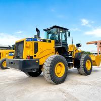China 5 Ton SEM 655D Wheel Loader Pay Loader with Shangchai Engine Rock Bucket Best Selling in Kenya for Quarry for sale