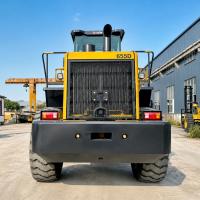 China 5 Ton SEM 655D Wheel Loader Pay Loader with Shangchai Engine Rock Bucket Best Selling in Kenya for Quarry for sale