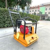 China China HZR120 100kg Plate Compactor Factory Supply Walk Behind Vibrating Soil Compactor for Global Market for sale