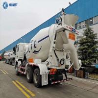 China 6x4 345hp Engine SHACMAN Left Hand H3000 10m3 Transit Mixer Truck for sale