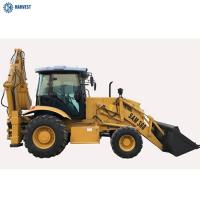 China from china 2.5 Ton Bucket Dumping Height 2742mm 4WD SAM388 Wheeled Backhoe Loader High-tech engineering machinery at competitive prices—make it your top choice! for sale