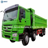 China 40 Ton 8x4 12 Wheelers 7800x2300x1600mm HOWO Dump Second Hand Truck for sale