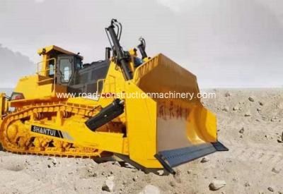 China Shantui Big Mega-dozer 106Ton 900hp SD90-5 Crawler Bulldozer  39m3 Dozing 106ton Heavy Equipment Bulldozer Single Shank Ripper for sale