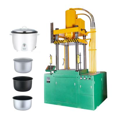 China Non Stick Inner Outer Cookware Production Machine 4 Column 2 Beam Hydraulic Press Type for sale