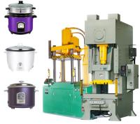 China Multifunctional Cookware Production Line , 4 Column Deep Drawing Press Machine for sale