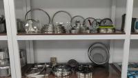 China Glass Slab Cutting Cookware Production Line For Glass Cover Making for sale