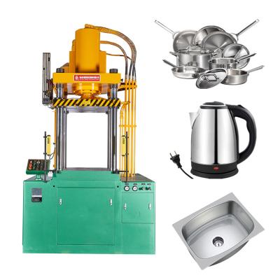 China Hydraulic Oil Metal Pot Press Machine With SGS ISO Certification for sale
