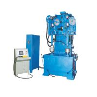 China Double Head Vertical 18 Sand Belt Grinder Automatic Metal Cookware Polishing Machine for sale