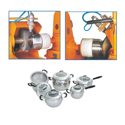 China Stainless Steel Turntable Cookware Polishing Machine Multi Station ISO Certified for sale