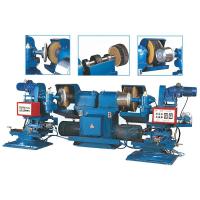 China Double Ended Pot Polishing Machine For Metal Kettle Vacuum Adsorption for sale