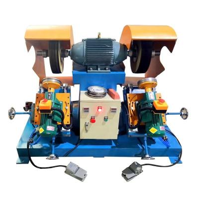 China Double Stations Cookware Polishing Machine For Kettle Heating Plate Vacuum Adsorption for sale