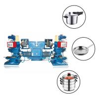 China dish end kitchen sink wheel buffing polishing machine for cookware metal ware for sale