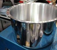 China Aluminum Pot Cookware Cutlery Spoon Tumbler Polishing Sanding Machine for Stainless Steel Metal for sale
