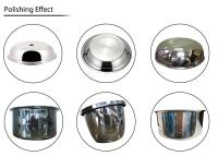 China automatic CNC Metal Cookware Sanding machine polisher for aluminum Stainless Steel Pans Polishing making machine for sale