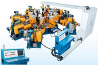 China 0.37kw Disk Type Multi-Stations Auto Polisher for Metal Ware Sanding Machine for Metal Ware/Cookware for sale