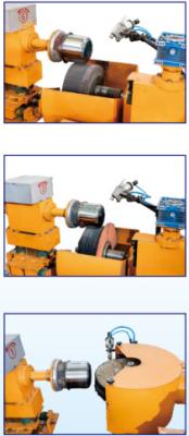 China Vacuum Adsorption Cookware Polishing Machine Multi Stations Outer Polishing For Pot for sale