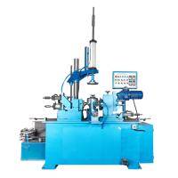 China Cookware Trimming Beading Pressing Machine Non Stick Stainless Steel Metal Cookware Edge Cutting, Trimming & Be for sale