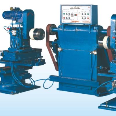 China High quality double Head Abrasive Belt Machine Outer Sanding Machine polishing machine for Metal Ware for sale