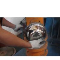 China 3 Heads polisher for pot cookware polishing machine metal ware for sale