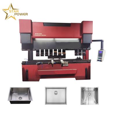 China CNC Sheet Metal Kitchen Sink Machine ress Brakes Machine Hydraulic Electric Bender for sale