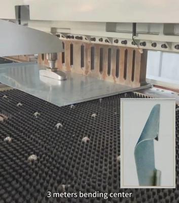 China 2.2m Pressure Arm Type Bending Center Machine Door Sheet Metal Bending Machine for sale