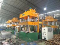 China Hydraulic Press Machine For Automated Large-Area Metal Component Workbench Servo Stretching Equipment With Control for sale