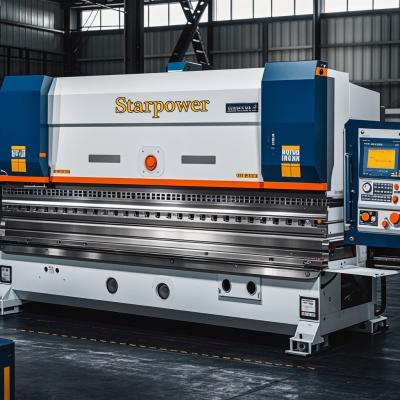China 100T Industrial Automation Precision Sheet Metal Large Bending Machine for sale