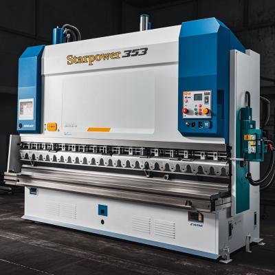 China 100T Large Industrial Automation CNC Precision Sheet Metal Bending Machine for sale