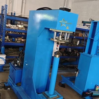 China Stainless Steel Automatic Angle Press For Kitchen Utensils Metal Machinery for sale