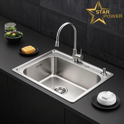 China Kitchen Set Stainless Steel Hand Sink Single And Double Slots Customized for sale