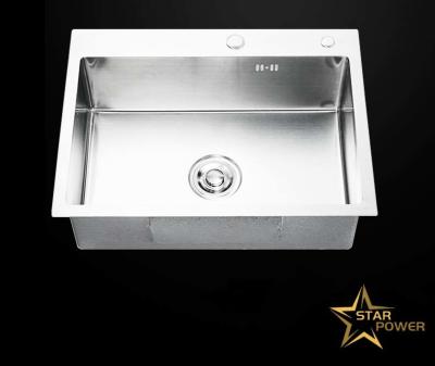 China Specifications Customized 304 Stainless Steel Hand-Made Sink for sale