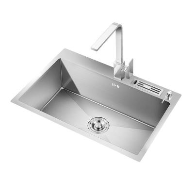China Corrosion Resistance Stainless Steel Kitchen Sink With Anti-Noise Technology for sale