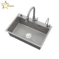 China 304 Handmade Sink for 1100x1100mm Floor Space for sale