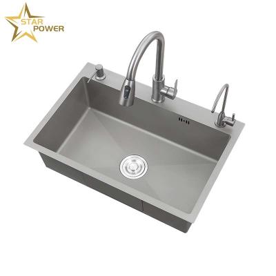 China 304 Handmade Sink for 1100x1100mm Floor Space for sale