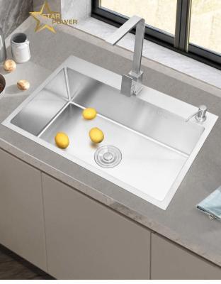 China 304 Durable Stainless Steel Hand Sink Kitchen Appliances Customized for sale