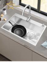 China 304 Stainless Steel Kitchen Sink Customized For Kitchen for sale