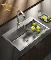 China Customized Kitchen Sink Stainless Steel Handmade Sink High Quality for sale