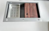China 304 Stainless Steel Double Bowl Kitchen Sink with Accessories for sale