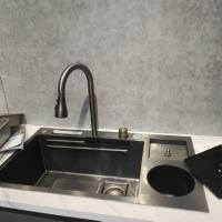 China 304 Stainless Steel Double Bowl Kitchen Sink with Accessories for sale