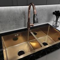 China Customizable Stainless Steel Kitchen Sink for Commercial and Home Use for sale