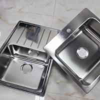 China 304 Stainless Steel Kitchen Sink Double Bowl Undermount for sale