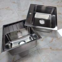 China 304 Stainless Steel Single Bowl Kitchen Sink Undermount Top Mount for sale