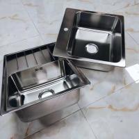 China 304 Stainless Steel Single Bowl Kitchen Sink Undermount Top Mount for sale