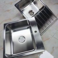 China 304 Stainless Steel Single Bowl Kitchen Sink Undermount Top Mount for sale