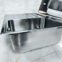 China 304 Stainless Steel Single Bowl Kitchen Sink Undermount or Top Mount for sale