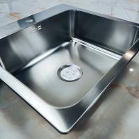 China 304 Stainless Steel Single Bowl Kitchen Sink Undermount or Top Mount for sale
