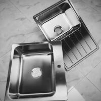 China 304 Stainless Steel Single Bowl Kitchen Sink Undermount or Top Mount for sale