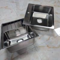 China 304 Stainless Steel Single Bowl Kitchen Sink Undermount or Top Mount for sale